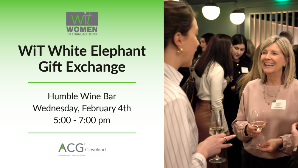 ACG Cleveland WiT: Wine & White Elephant 2026 | ACG Cleveland